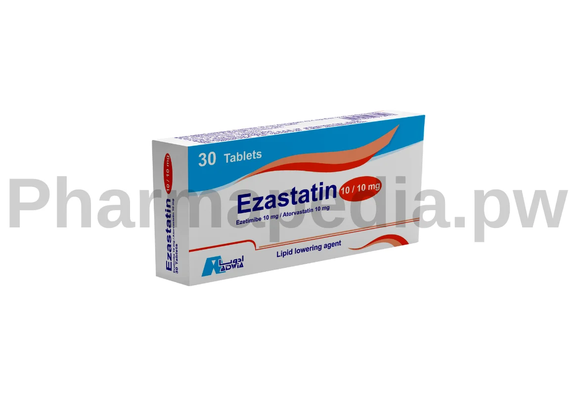 ازاستاتين اقراص لعلاج ارتفاع الكوليسترول و الدهون Ezastatin tablets