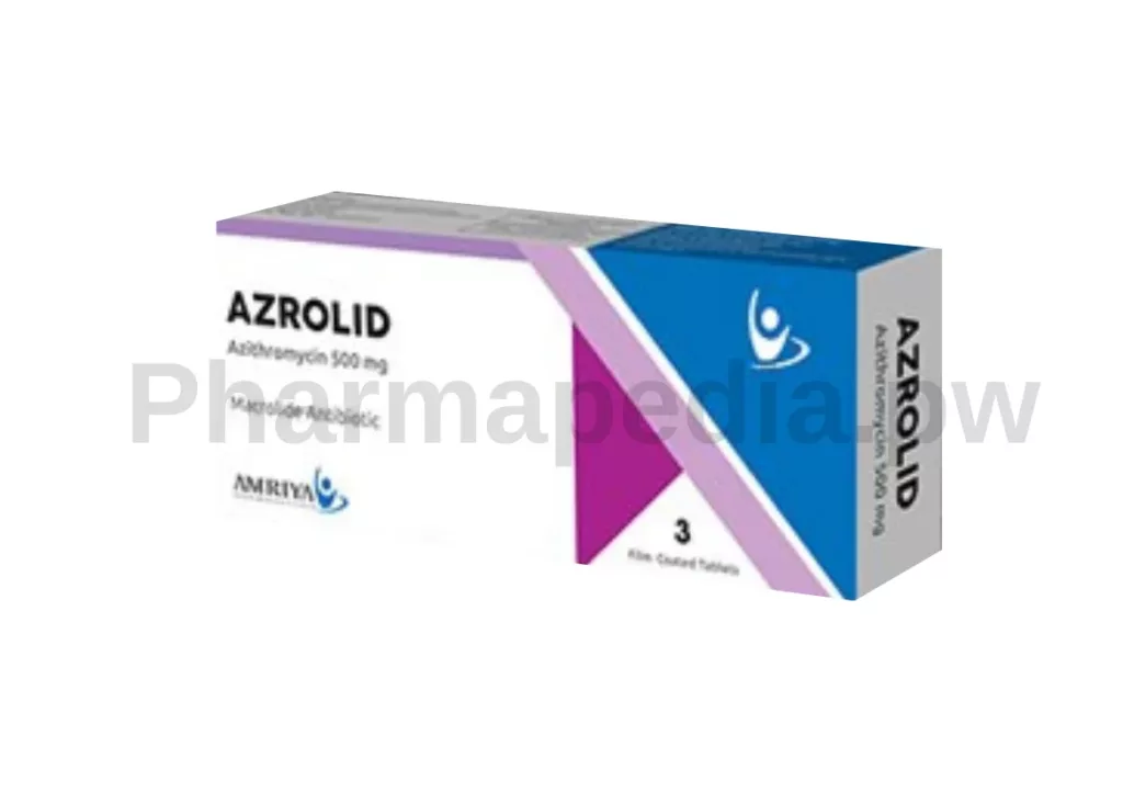 ازروليد مضاد حيوي 500 مجم اقراص Azrolid tabs