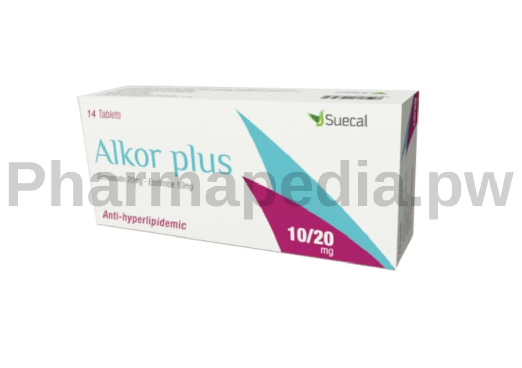 الكور بلس اقراص Alkor plus tablets - فارمابيديا Pharmapedia