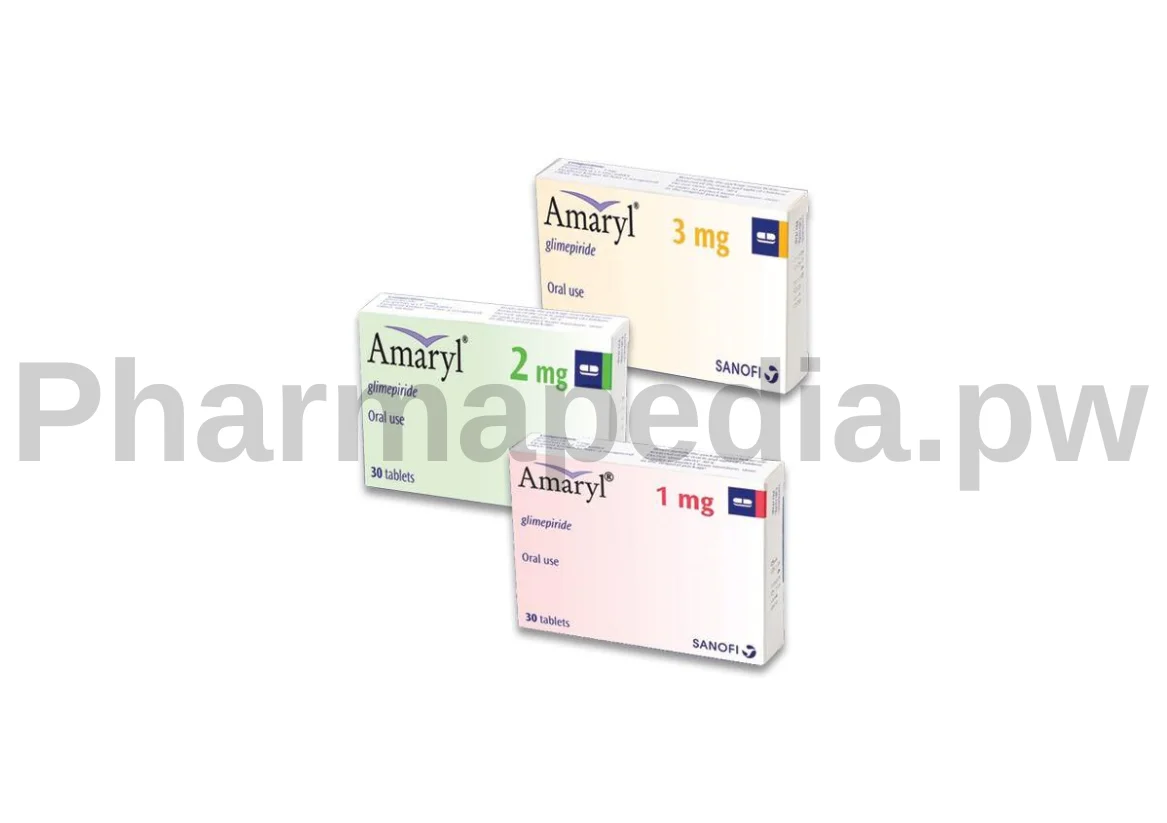 اماريل اقراص 1 و 2 و 3 و 4 مجم Amaryl tablets