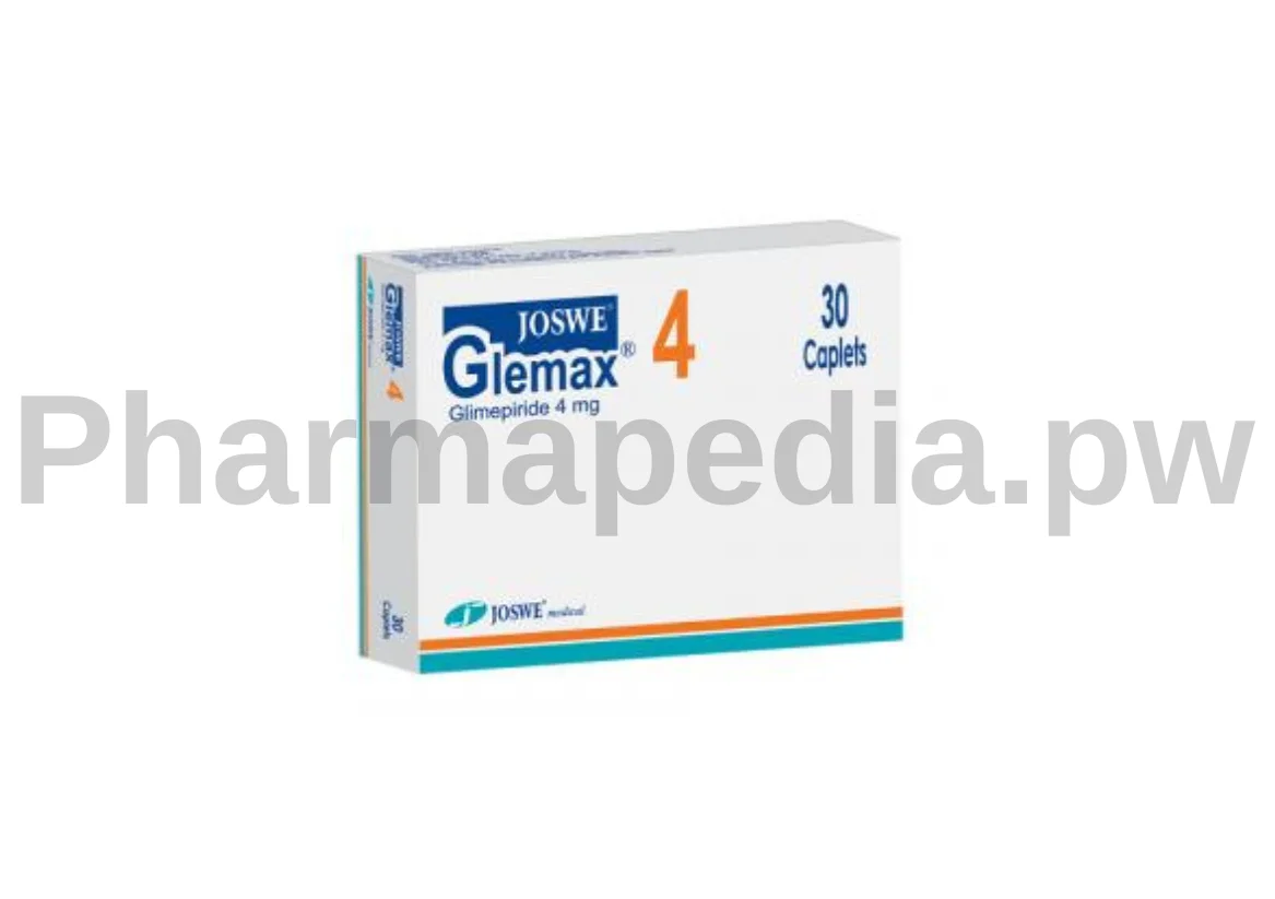 جليماكس اقراص 4 مجم Glemax Caplets