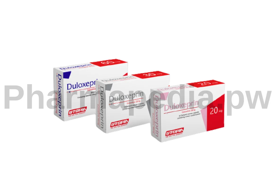 دولوكسيبرين كبسول 20 و 30 و 60 مجم Duloxeprin caps