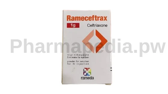 راميسفتراكس حقن وريد وعضل 0.5 او 1 جم Rameceftrax vial