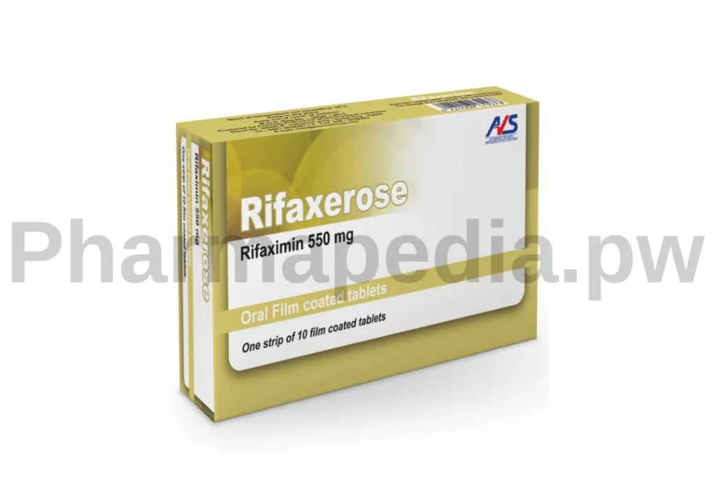 ريفاكسيروز اقراص 550 مجم Rifaxerose tablets