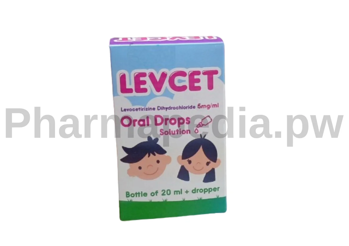 ليفست نقط بالفم للرضع والأطفال 5 مجم / مللي Levcet oral drops