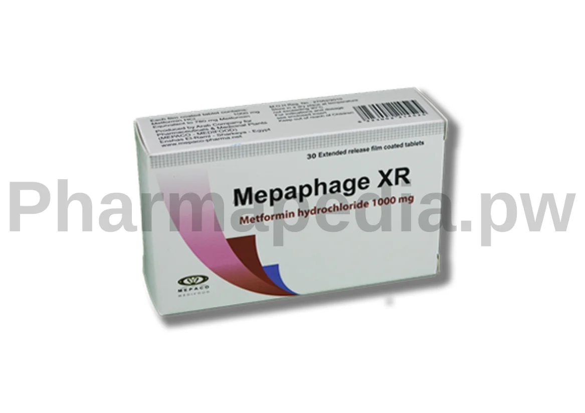 ميبافاج اكس ار اقراص Mepaphage XR tablets