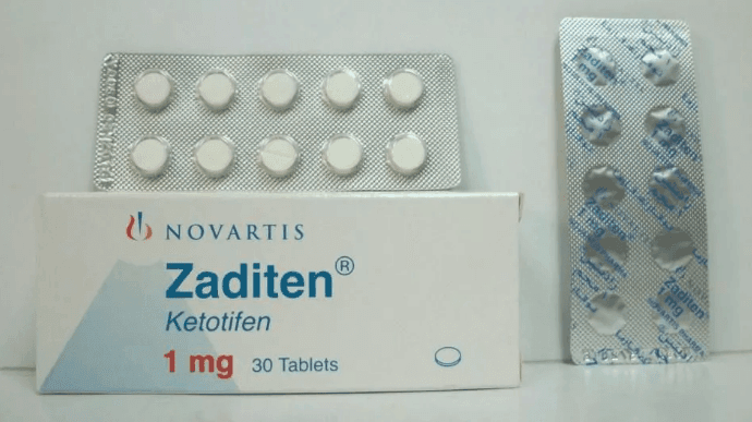 زاديتين اقراص Zaditen tabs | لعلاج الحساسية والربو | Pharmapedia