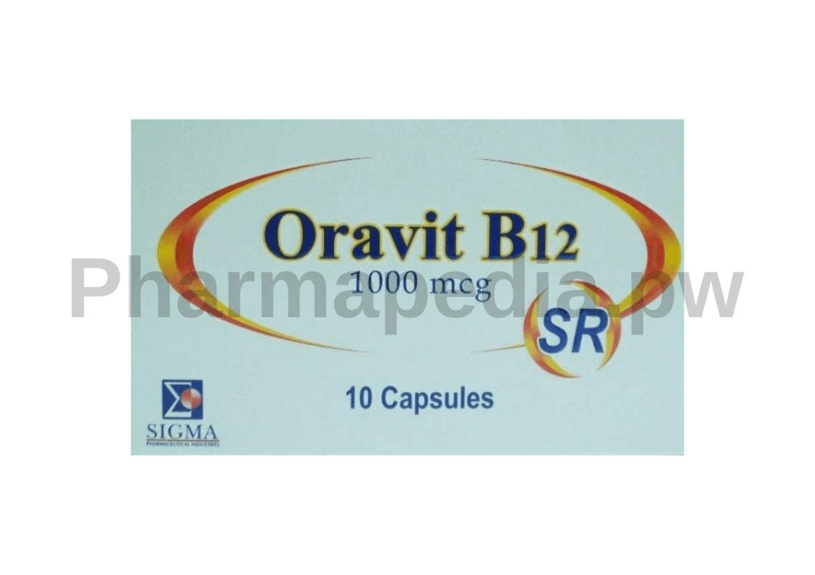 اورافيت ب12 اس ار كبسولات oravit b12 SR Capsules