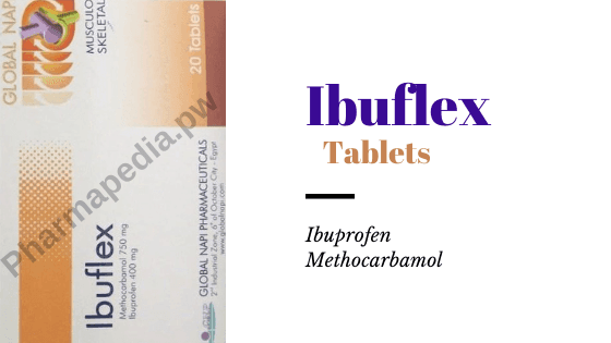 ايبوفلكس Ibuflex | اقراص مسكن و باسط للعضلات لعلاج الشد العضلي
