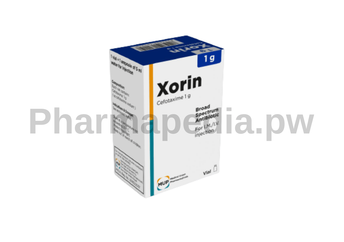 زورين فيال مضاد حيوي للحقن العضلي او الوريدي Xorin vial